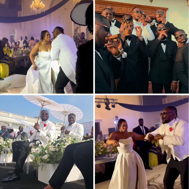 Photos And Videos From The Wedding Of BBNaija Star, Sir Dee And His Woman, Chloe | Newsmedia